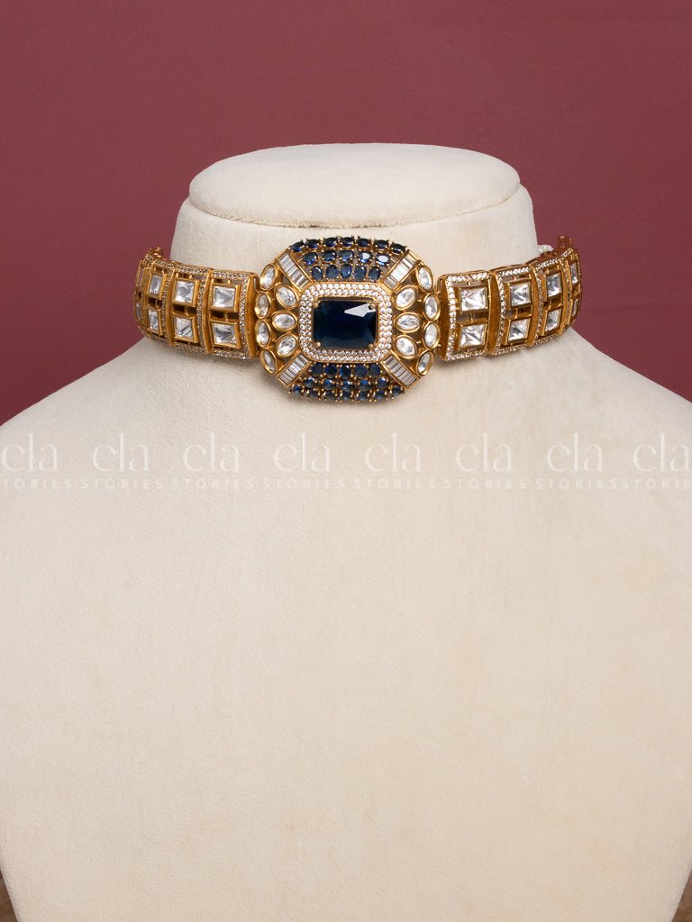 Ploki Choker - Blue – Ela Stories